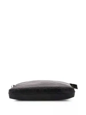 Gucci Signature Soft Wristlet Clutch Bag