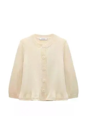 Dorothee Schumacher Cotton Candy Ruffled Cardigan
