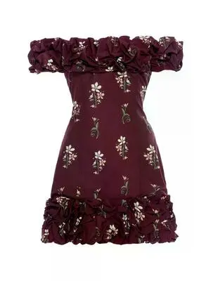Agua Bendita Off The Shoulder Cocktail Dresses