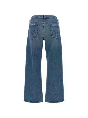 MOTHER Mid Rise Maven Flood Wide-leg Jeans - Blue