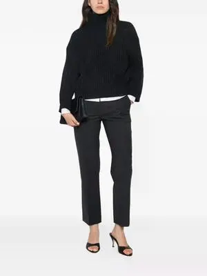 Brunello Cucinelli Ribbed Sequin-embellished Knit - Blue