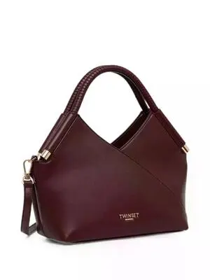 TWINSET Wrapped-effect Top-handle Tote Bag