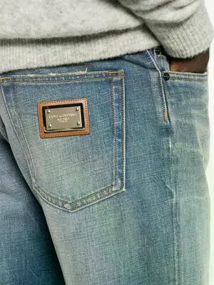 Dolce & Gabbana Distressed Denim Trousers