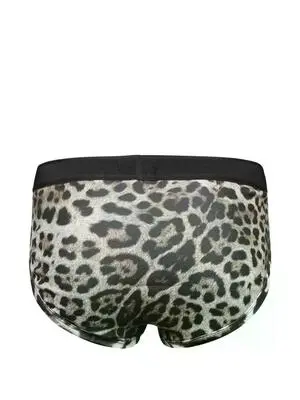 TOM FORD Leopard-print Slip Briefs