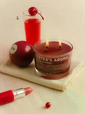 SISTER’S AROMA Drunk Cherry Candle