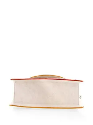 Gucci Linea Ricami Embroidered Canvas Small Shoulder Bag