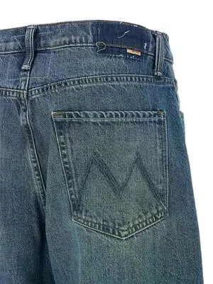 MOTHER Dodger Flood Wide-leg Cotton Jeans