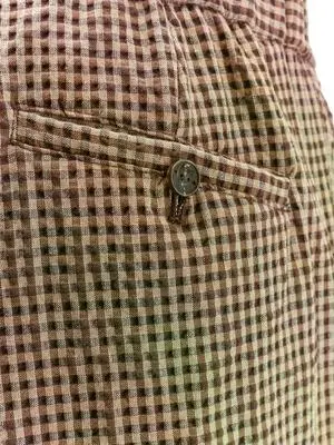 HEVO Torre Lapillo Checked Shorts