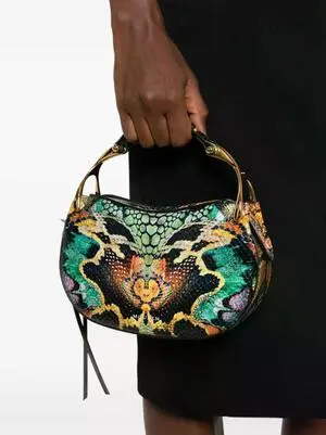 Alexander McQueen Wishbone Printed Tote Bag