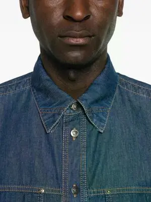 Versace Logo-embroidered Shirt