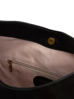 TWINSET Suede Tote Bag