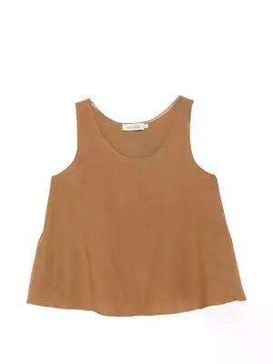 MOUTAKI MOUTAKI Scoop Neck Sleeveless Blouse