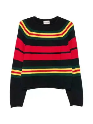 SEMICOUTURE Striped Sweater - Blue