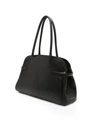 Orciani Aura Soft Logo-plaque Leather Tote Bag