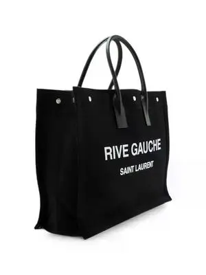 Saint Laurent Rive Gauche Tote Bag - Black
