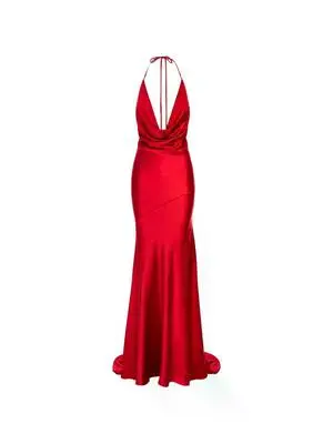 ROSERRY Ibiza Cowl-neck Maxi Dress