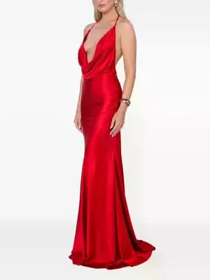 ROSERRY Ibiza Cowl-neck Maxi Dress