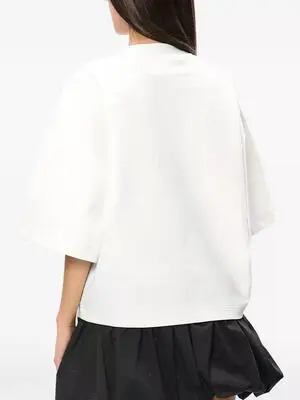HAMZA Lace-print T-shirt
