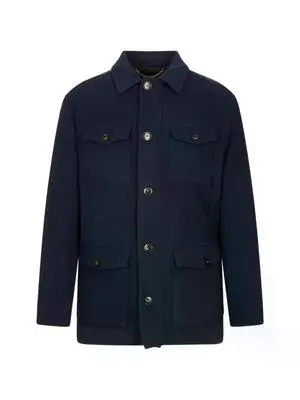 Canali Button-up Multi-pocket Jacket