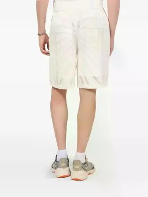 Roberto Cavalli Leaf-patterned Shorts