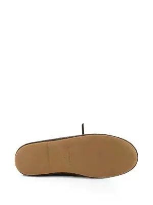 PALOMA BARCELO Penelope Suede Raffia Loafers