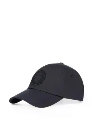 BOSS Logo-patch Baseball Cap - Blue