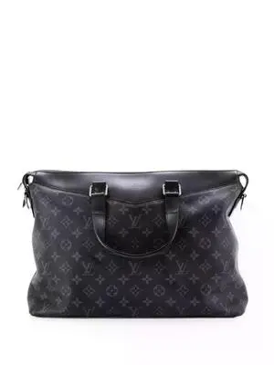 LOUIS VUITTON Explorer Briefcase Monogram Eclipse Canvas Business Bag - Black