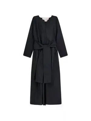 CO.GO Bow-detail Flared Dress - Black