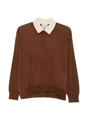 SEMICOUTURE Contrast-collar Sweater