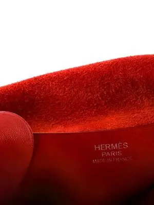 Hermès Virevolte Bag Swift With Clemence 24 Hobo Bag - Red