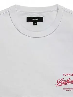 PURPLE BRAND Penthouse Puff-print T-shirt