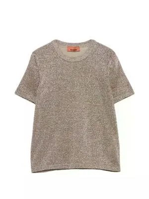 Missoni Crew-neck Short-sleeve Top - Neutrals