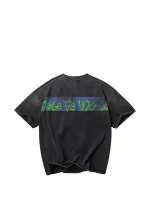 VALE FOREVER Forever Metal Speaker Distressed T-shirt