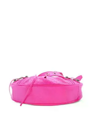 Balenciaga Le Cagole Shoulder Bag With Giant Studs - Pink