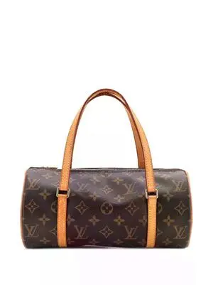 LOUIS VUITTON Louis Vuitton Papillon 26 Monogram Satchel Brown