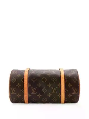 LOUIS VUITTON Papillon 26 Monogram Satchel - Brown