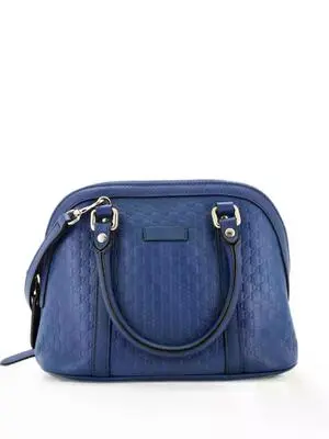 Gucci Convertible Dome Microguccissima Leather Mini Satchel