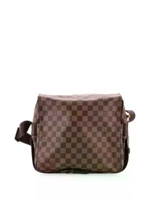 LOUIS VUITTON Naviglio Handbag Damier Crossbody Bag - Brown
