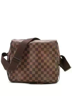 LOUIS VUITTON Damier Naviglio Crossbody Bag - Brown