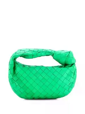 Bottega Veneta Jodie Intrecciato Nappa Mini Hobo Bag - Green