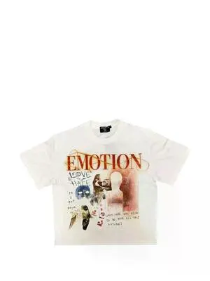Mixed Emotion Crewneck T-shirts For Men