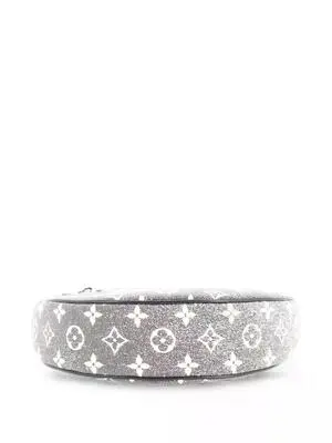 LOUIS VUITTON Loop Handbag Monogram Jacquard Denim Hobo Bag