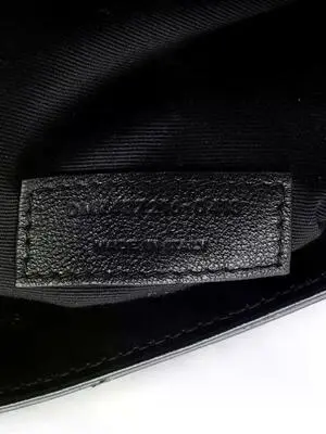 Saint Laurent Loulou Monogram Shoulder Bag - Black