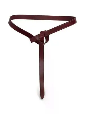 Isabel Marant Étoile Lecce Leather Belt - Red