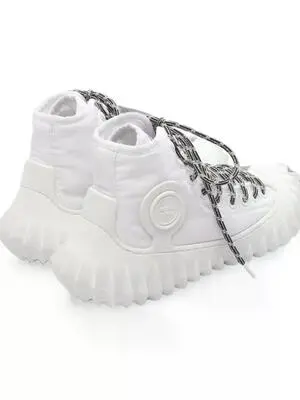 Bottega Veneta High-top Lace-up Sneakers - White