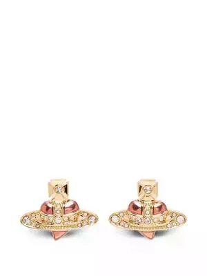 VIVIENNE WESTWOOD Heart-motif Earrings - Gold