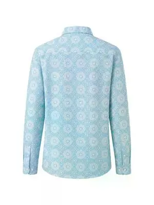 PENINSULA SWIMWEAR Geometric-print Shirt