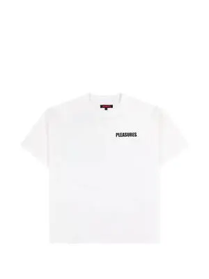 PLEASURES Impact Heavyweight T-shirt - White