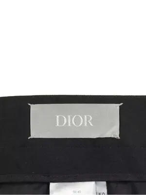 Dior Button-detailed Wool Trousers