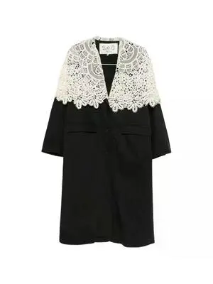 Sea Alina Lace-collar Coat